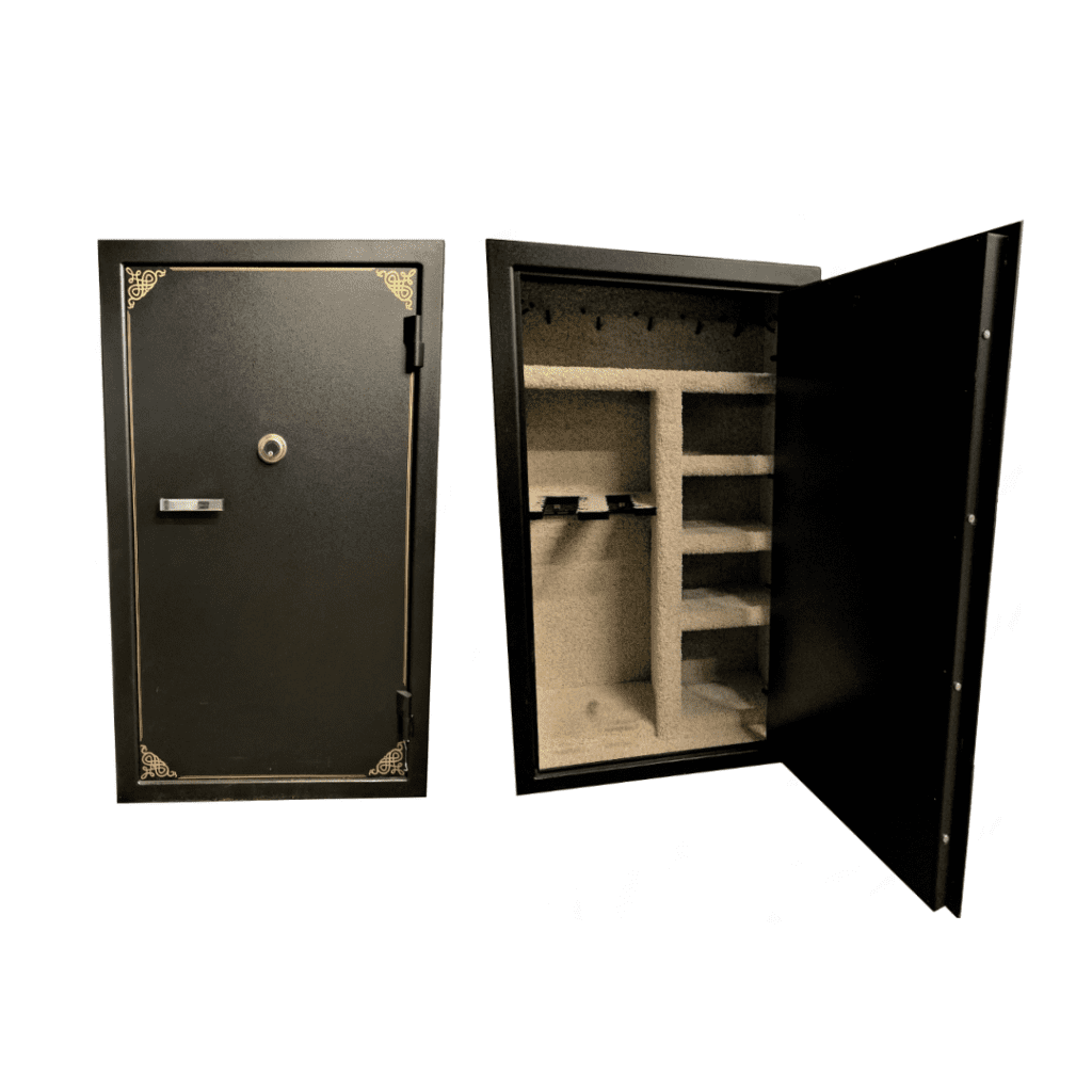 Steel Gun Safe. Soft Interior - megasafe